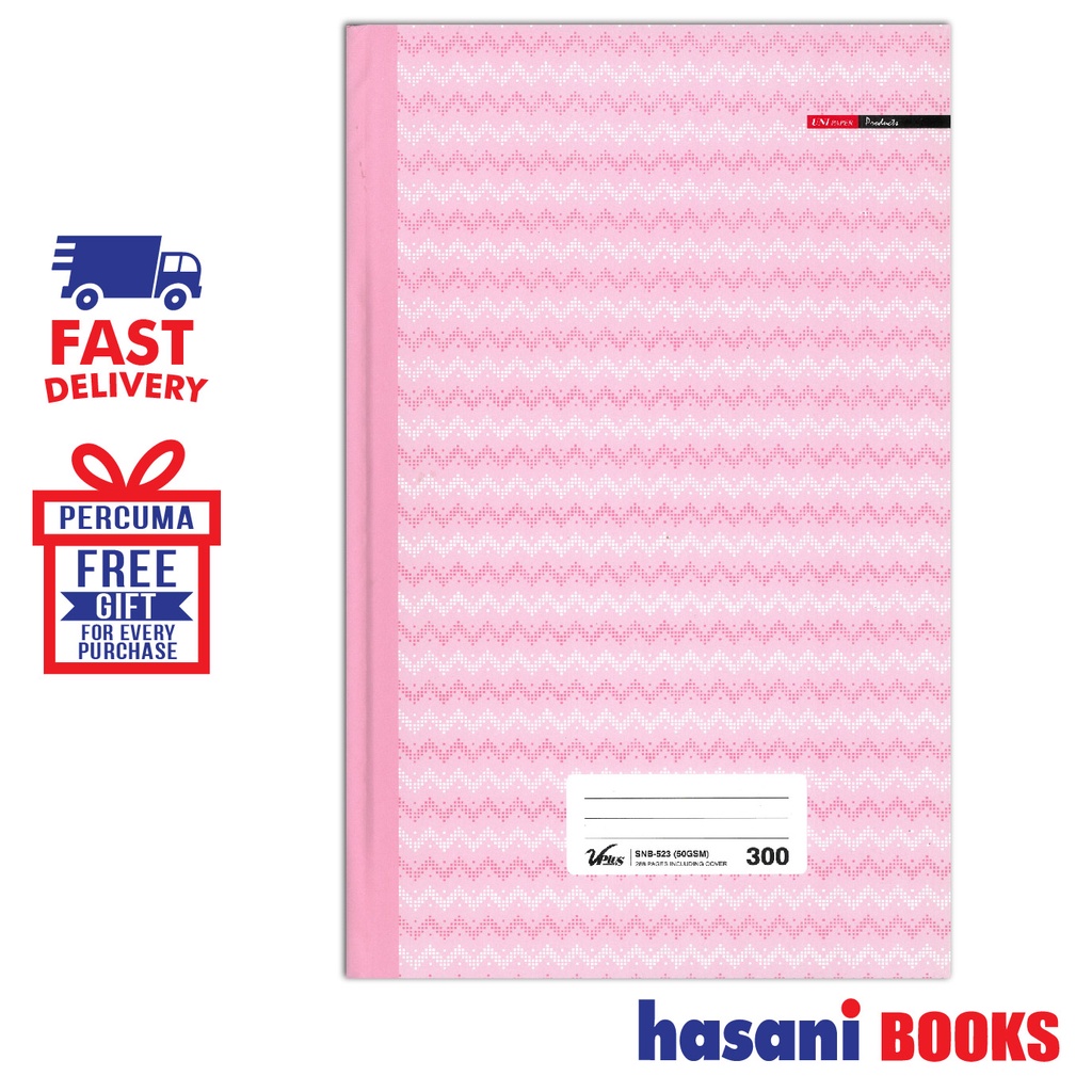 Hasani Uni Note Book Vplus F4 (300's x 50gsm) SNB-523/9557950605232 ...