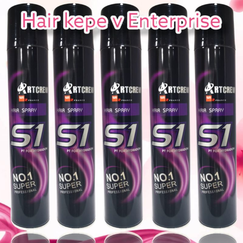 ART S1 Hair Styling Spray No.1 Super Professional Hair Spray (Extra ...