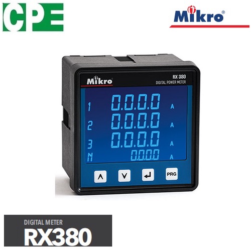 Mikro Digital Power Meter RX380 with RS485 Communication Port (2022 NEW ...