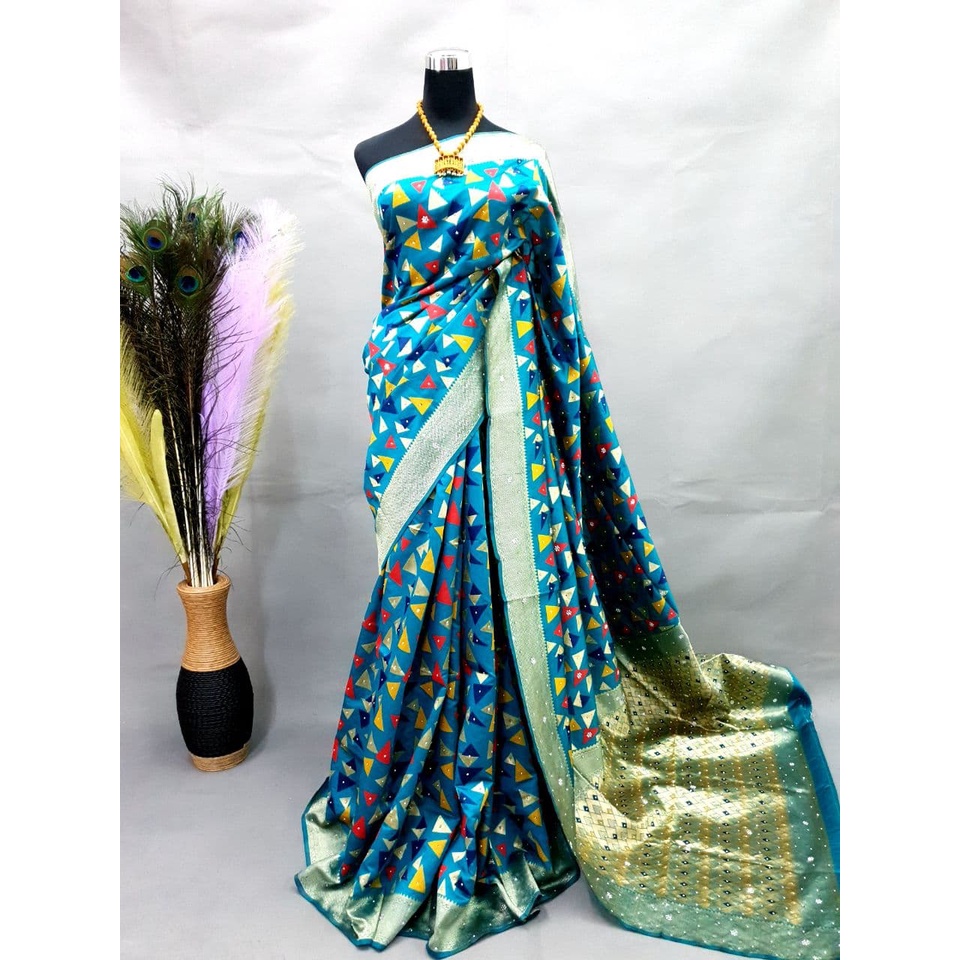 Banarasi Jyothika Pattu Saree G00004 | Shopee Malaysia