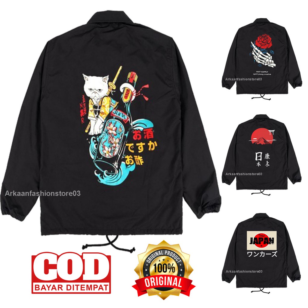 Coach Jacket // Men's Jacket // WINDBREAKER JAPAN EDITION COACH Jacket ...