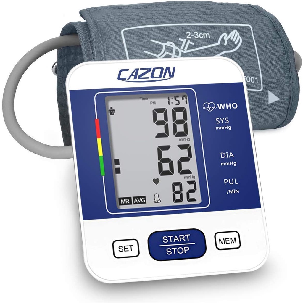 CAZON BlPressure Monitor Upper Arm BP Machine for Home Use BP Cuff Kit ...