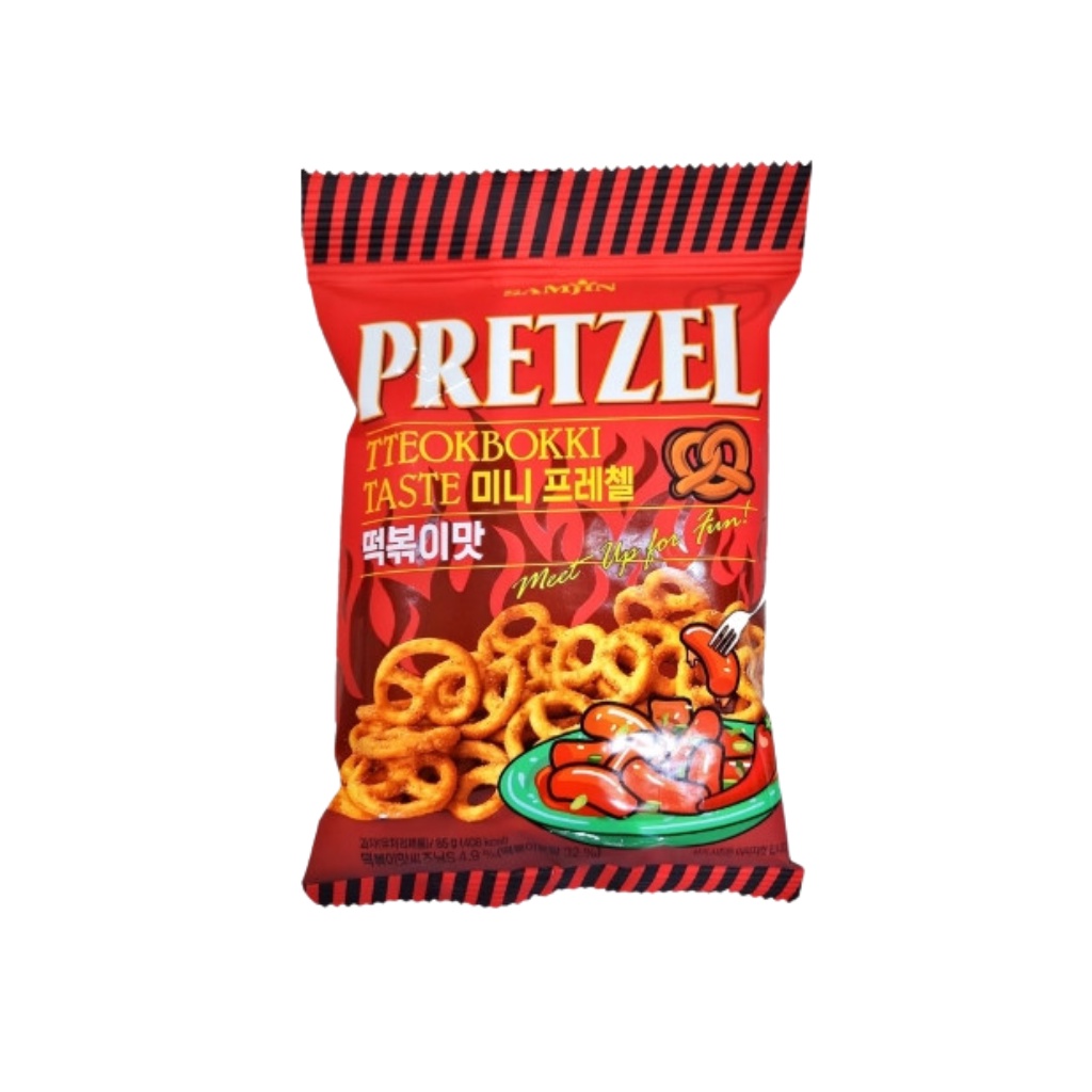 Korean Snacks Samjin Mini Pretzel 70g Collection /Stir Fried Seafood ...