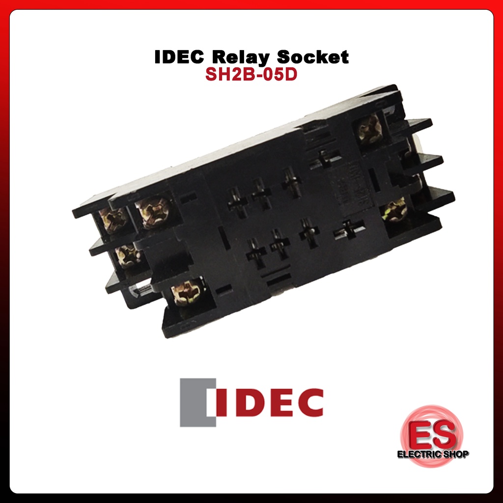 IDEC Socket for Relay (SH2B-05A/ SH2B-05D/ SH3B-05A/ SH4B-05A/ SR2P-05A ...
