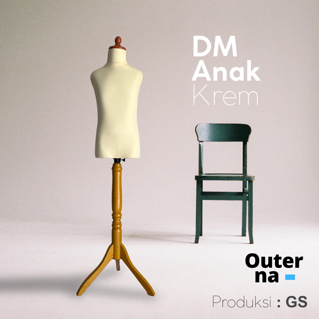 Dm mannequin child cream covered in cloth | Sewing mannequin | Children ...