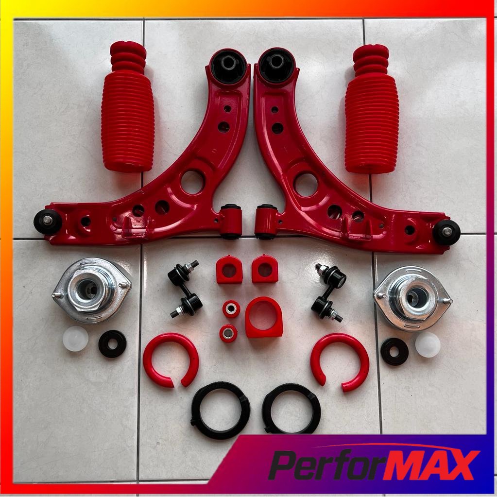 21 ITEM COMPLETE SET LOWER ARM/STABILIZER LINK/STEERING RACK BUSH ...