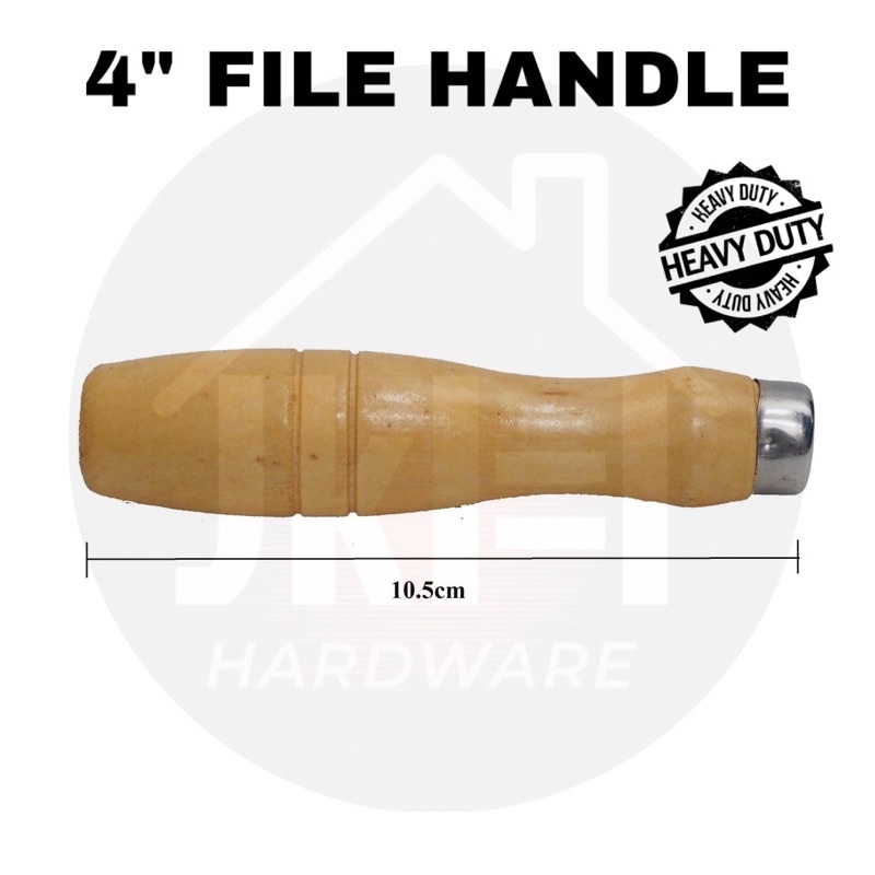 (HEAVY DUTY) 4" WOODEN FILE HANDLE | Shopee Malaysia