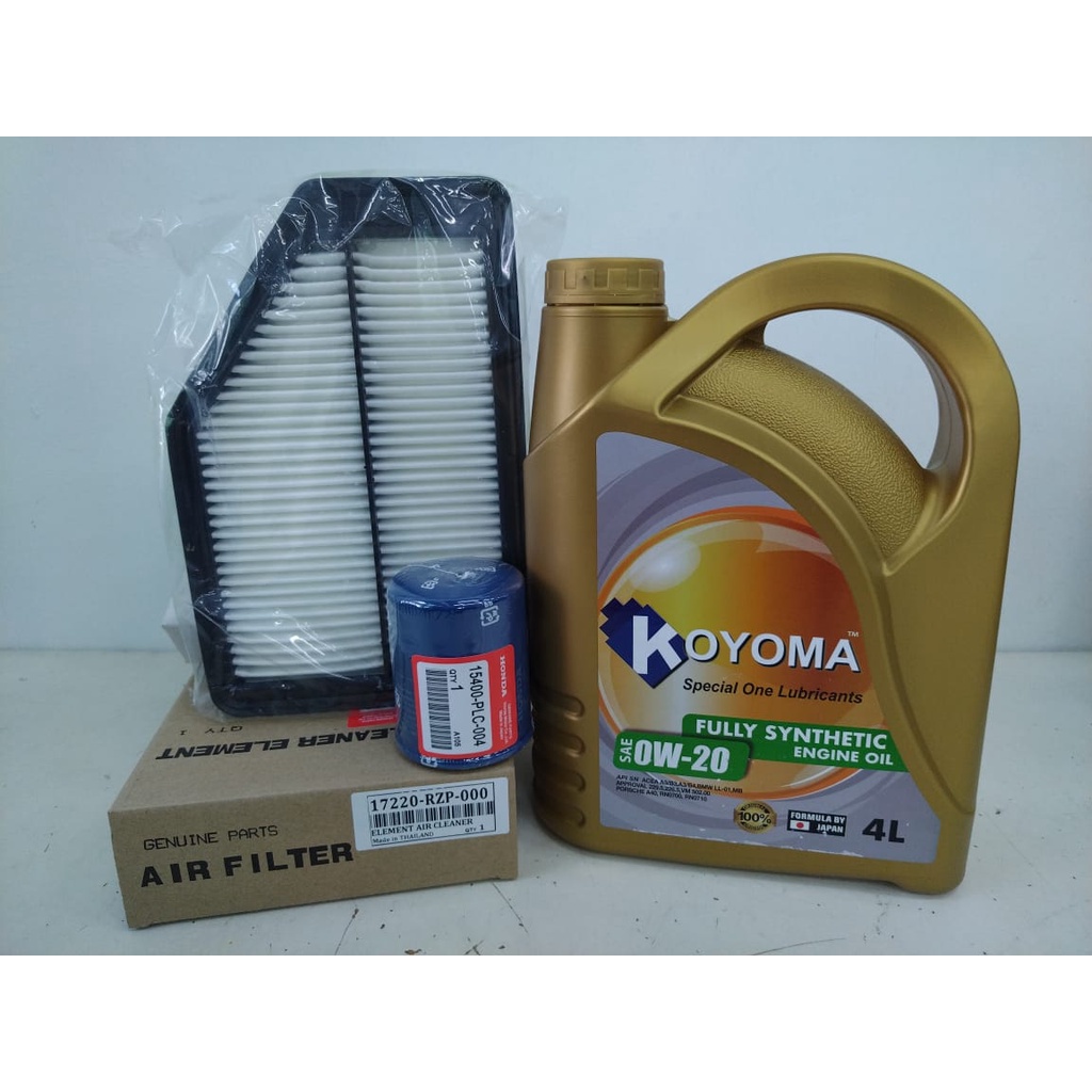 HONDA CRV SWA 2007y -2011y AIR FILTER + OIL FILTER + KOYOMA 0W20 FULLY ...