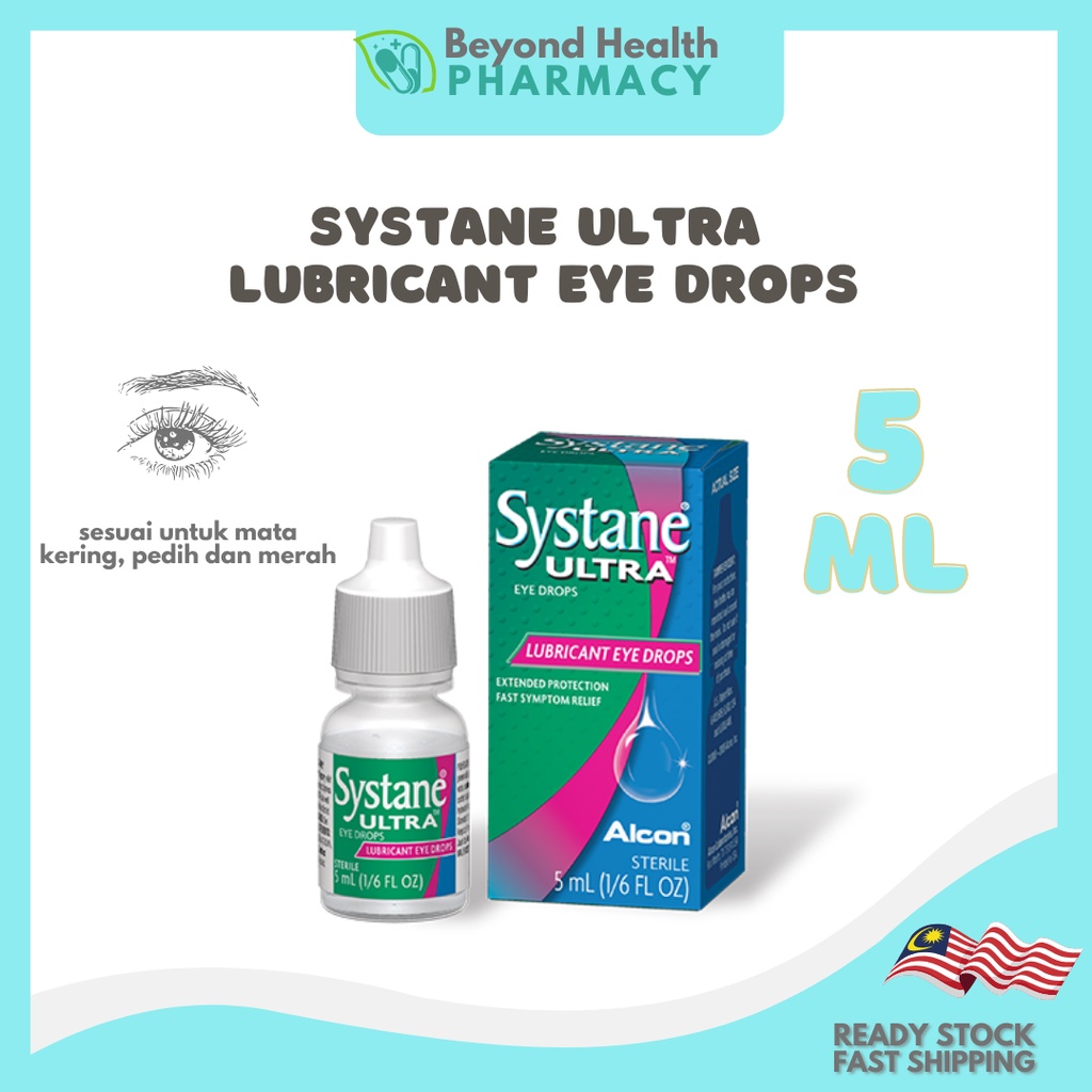 ALCON SYSTANE ULTRA EYE DROPS 5ML | Shopee Malaysia