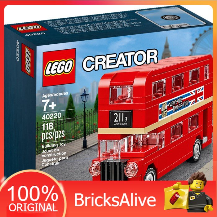[BricksAlive] LEGO CREATOR London Bus (40220) | Shopee Malaysia