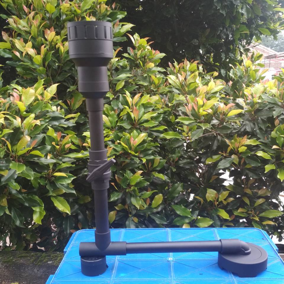 NEW MODEL ROTARY SKIMER PACKAGE FOR KOI FISH POND FULL SET VACUUM DRAIN ...