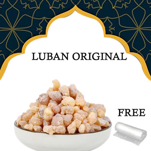 Luban Kemenyan Arab Frankincense Raw Memory Booster Olibanum Bakhoor ...