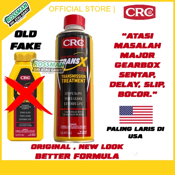 New Pack CRC High Mileage TransX 75K Automatic Transmission Treatment (473ml) | Shopee Malaysia