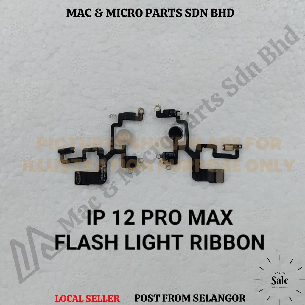 ORIGINAL IP 12 PRO MAX FLASH RIBBON RIBBON | Shopee Malaysia