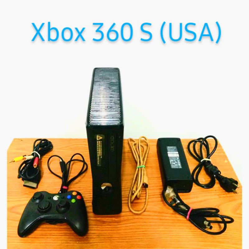 Xbox 360 Slim Console 2010 (USA) Additional ENG Genuine Games Disc ...