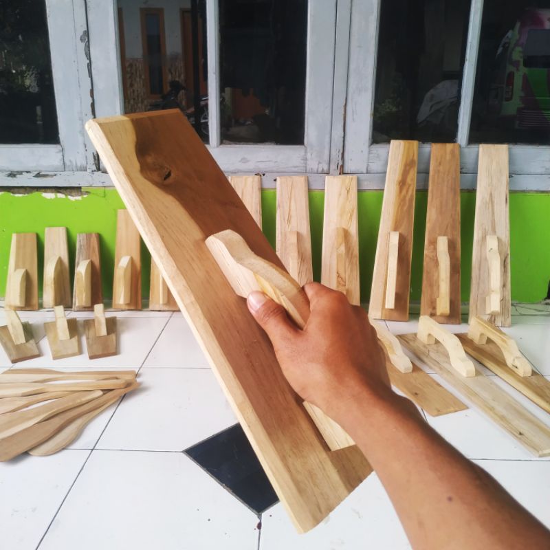 KAYU Teak Wood plaster/wall plaster rub | Shopee Malaysia