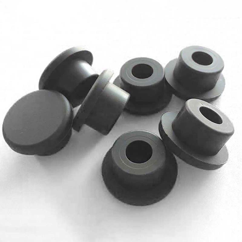 Black Silicone Hole Plug Blanking End Cap Tube Pipe Insert Bung 15.5mm ...