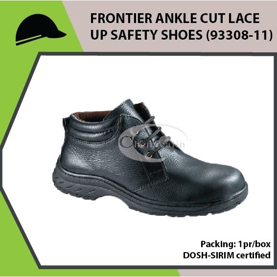 FRONTIER ANKLE CUT LACE UP SAFETY SHOES (93308-11) | Shopee Malaysia
