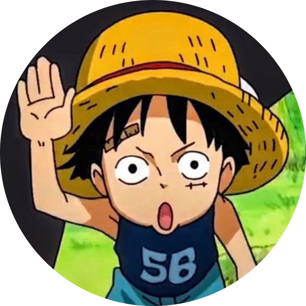 One Piece Luffy Button Badge 58mm | Shopee Malaysia