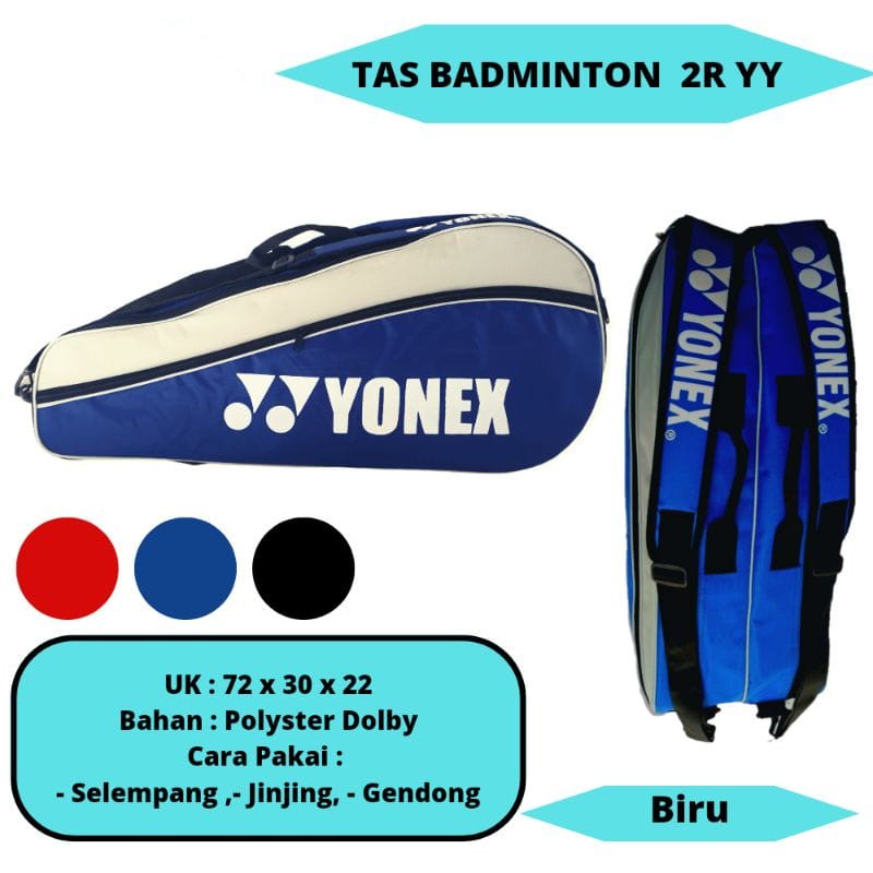 Yy 2 Badminton Backpack Racket Bag Badminton Backpack | Shopee Malaysia