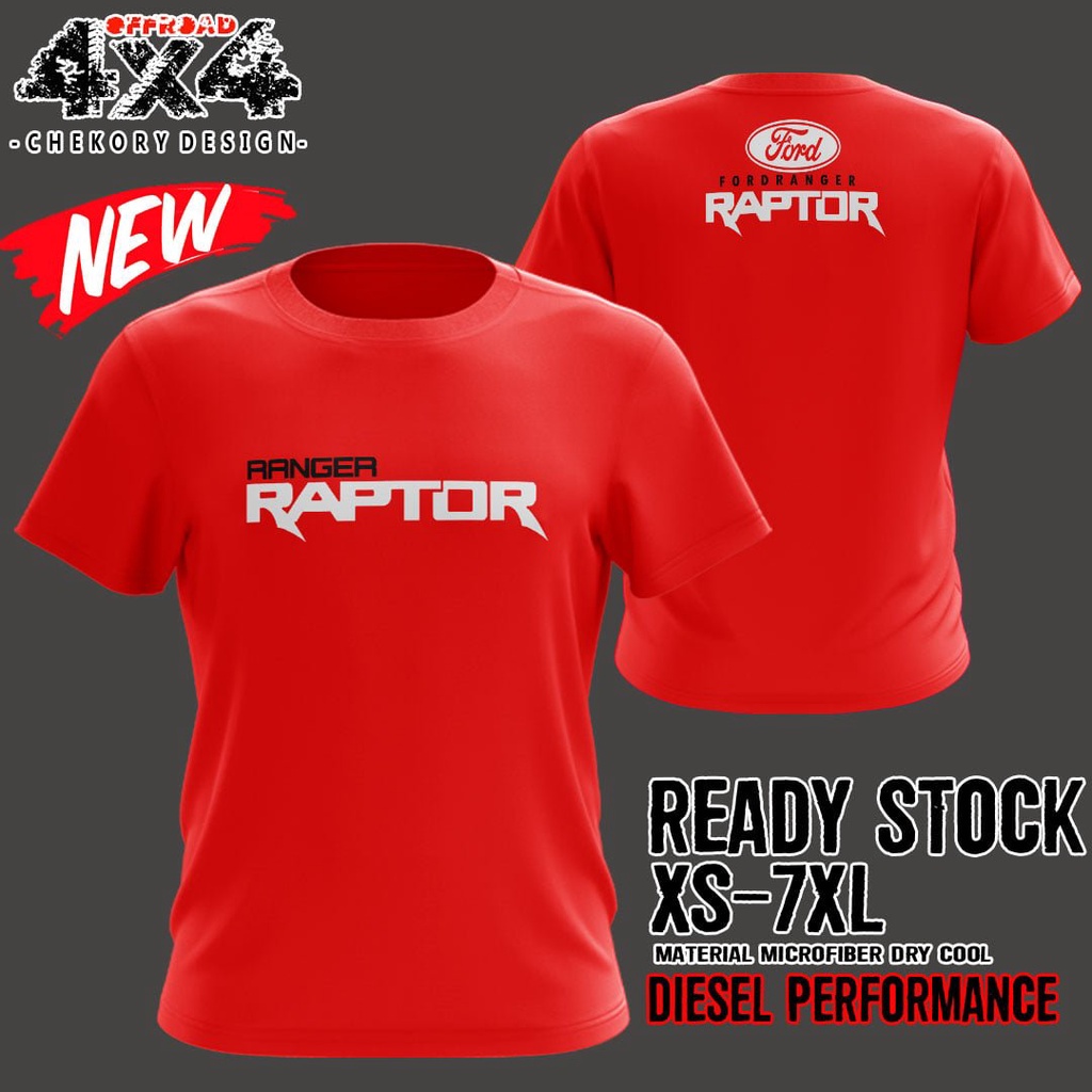 T-SHIRT FORD RAPTOR (READY STOCK) | Shopee Malaysia