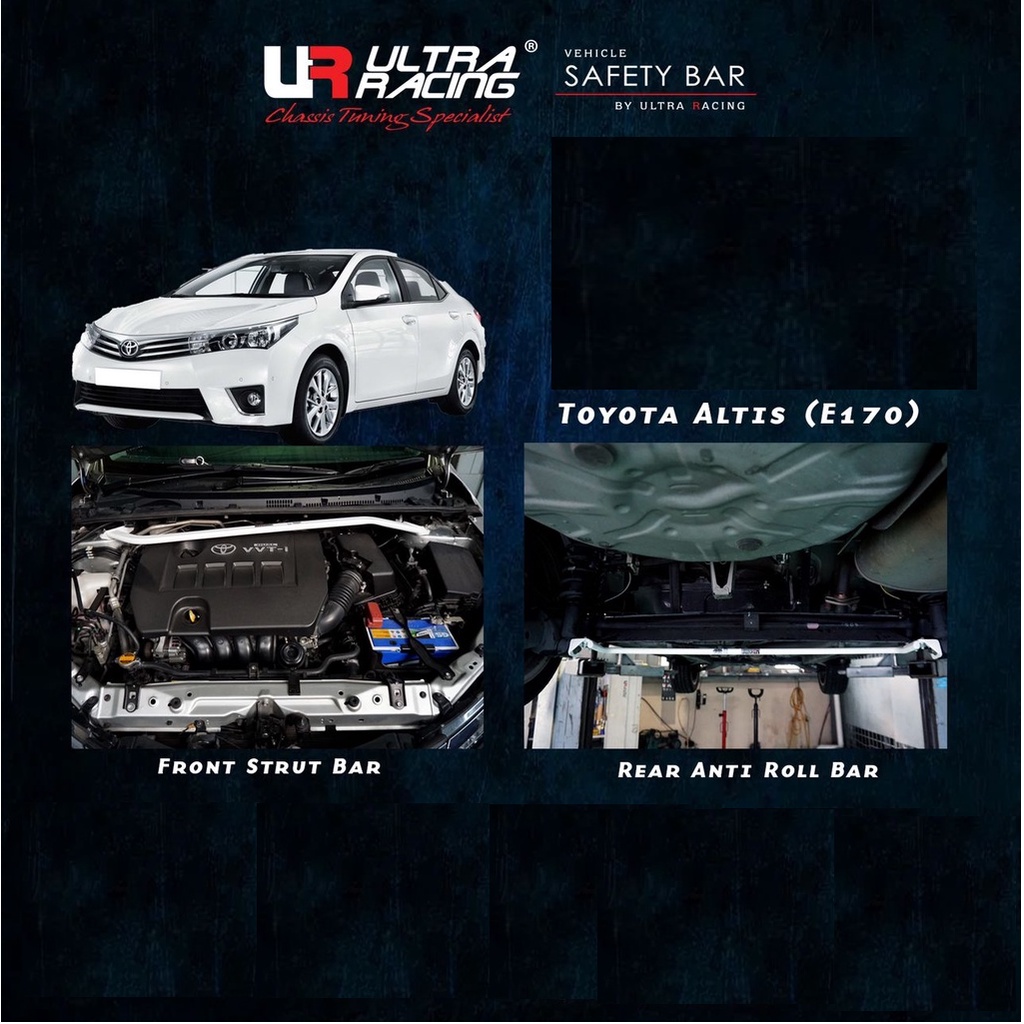 Ultra Racing TOYOTA COROLLA (E140) / ALTIS ( E170 ) 2006-2018 STAGE 1 ...