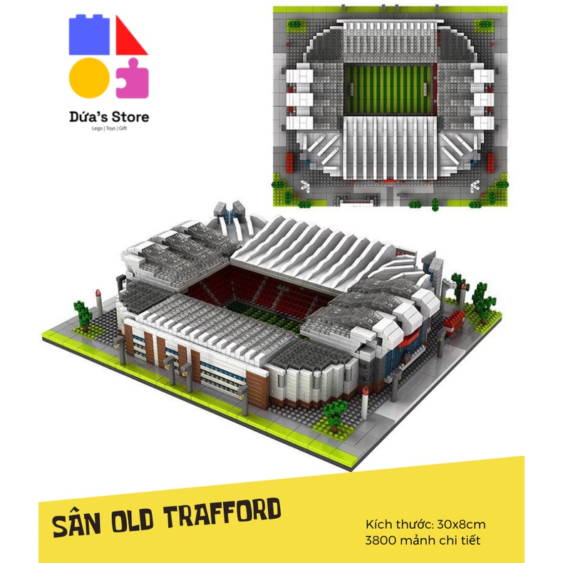 Old Trafford, Camp Nou, Malaga Stadium Model Assembly Kit | Shopee Malaysia
