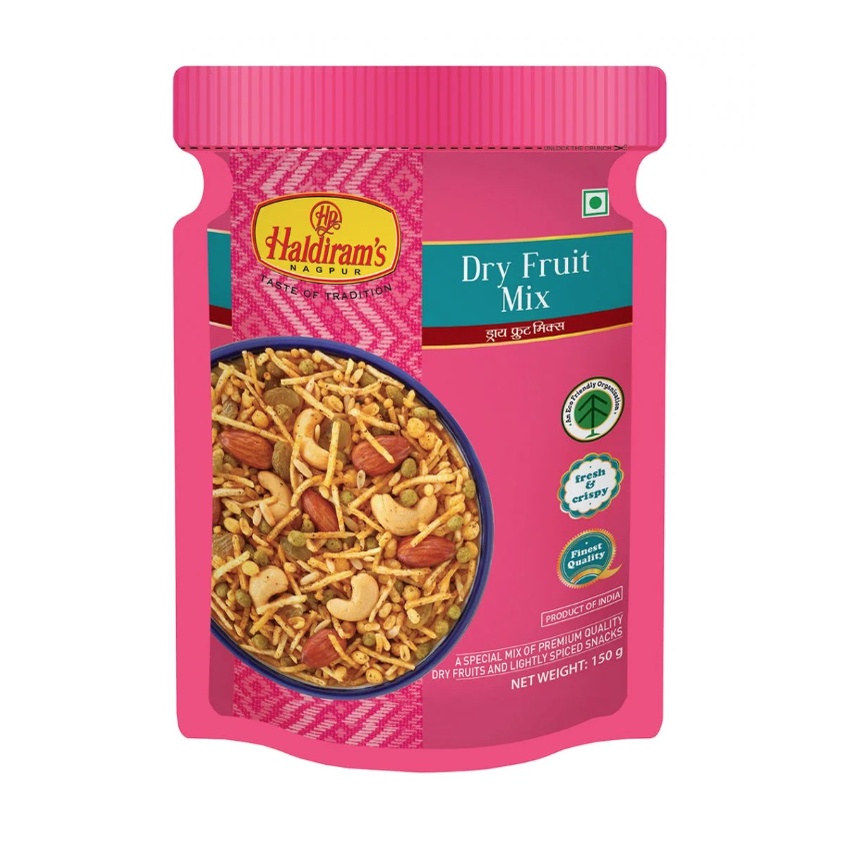 Haldiram's Dry Fruits Mix Indian Snacks 150g | Shopee Malaysia