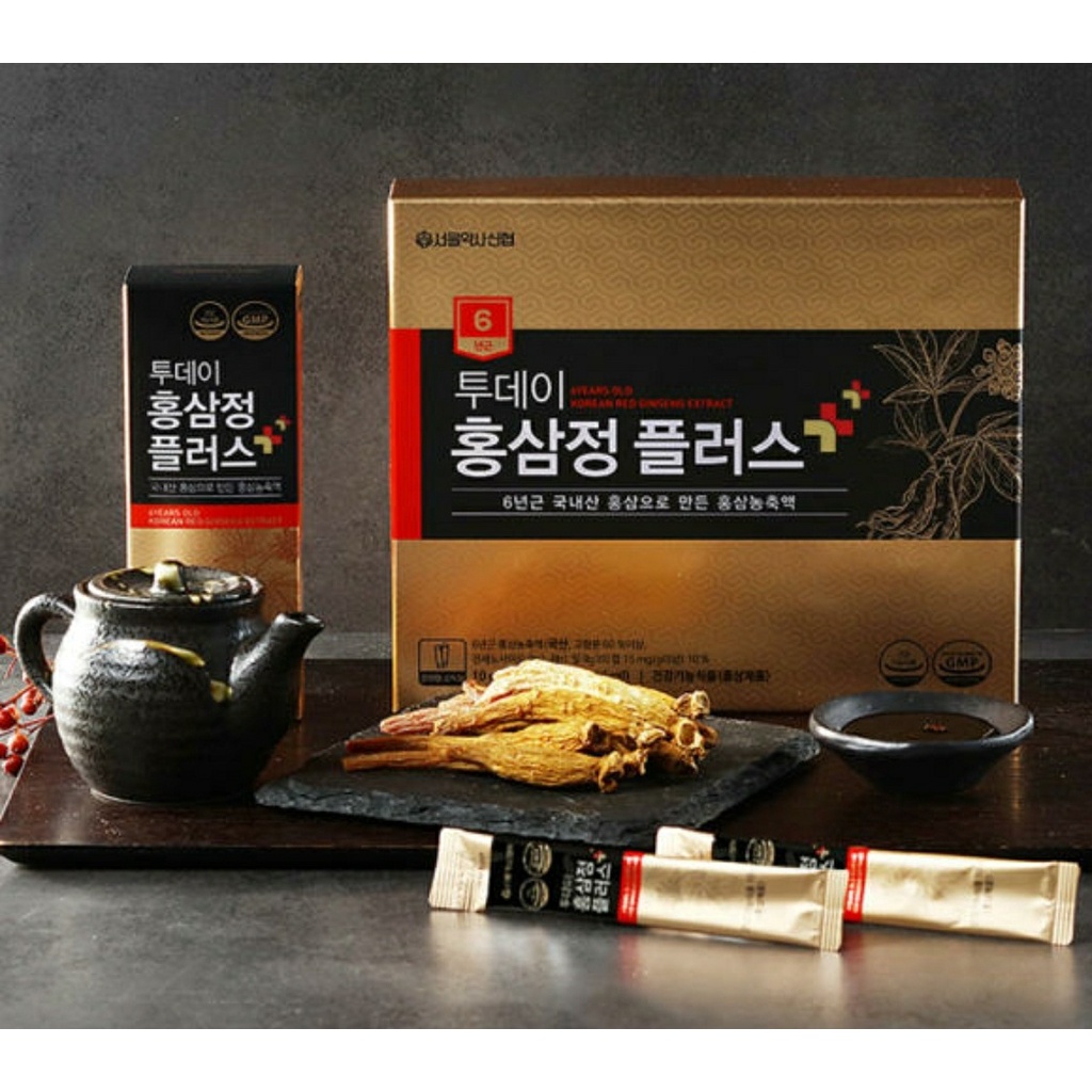 Korea 6-year-old Koryo Red Ginseng Concentrate (10g*30 packs) | Shopee ...