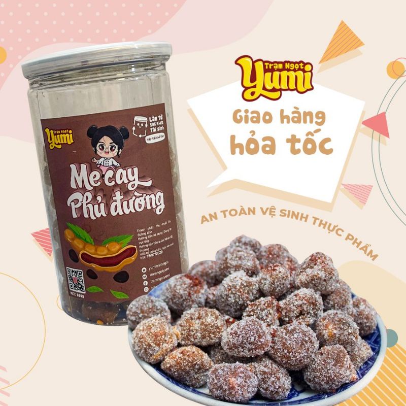 Spicy tamarind coated with sugar Yumi sweet station sweet and sour ...