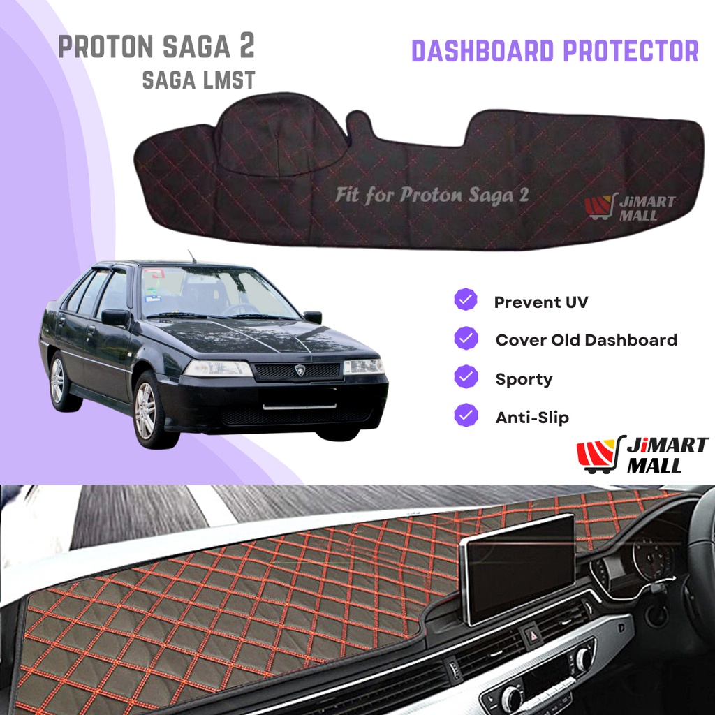 PROTON SAGA ISWARA DASHBOARD PROTECTOR Cover Car Non Slip Dash Mat ...