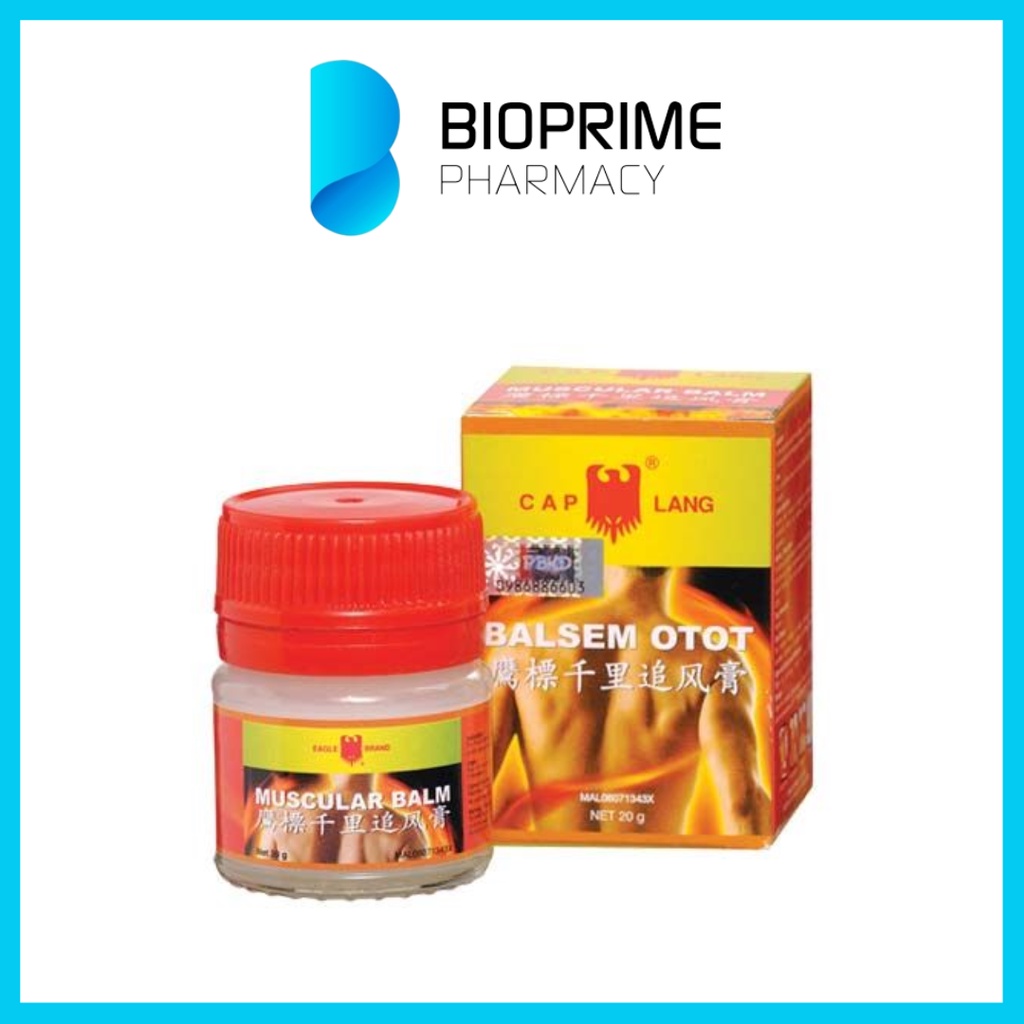 Cap Lang Balsem Otot (Eagle Brand Muscular Balm) 20g | Shopee Malaysia