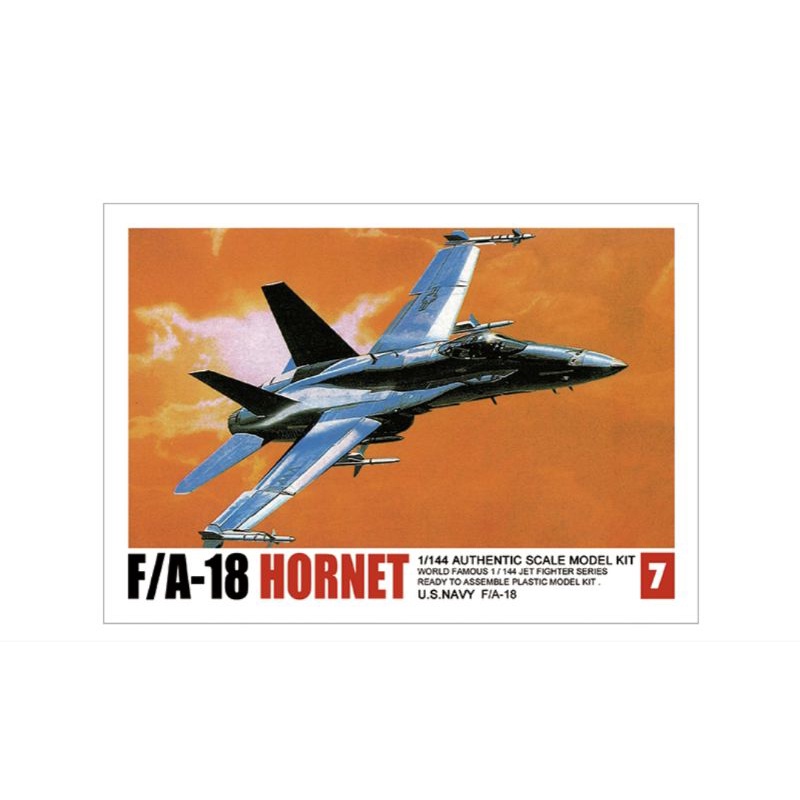 1/144 fighter assembly model F14 Panda F15 Eagle F18 Hornet military ...