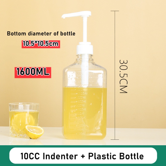 【READY STOCK】Universal 1600ml Sugar Press Bottle 5cc 10cc 15cc Hand Pump Liquid Oil Honey ...