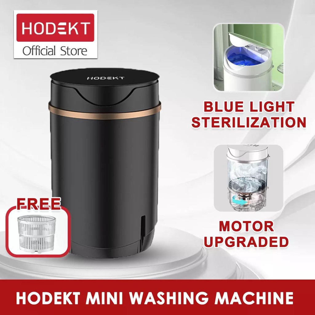 HODEKT 7.5/4.5kg Mesin Basuh Mini Washing Machine Portable Washer ...