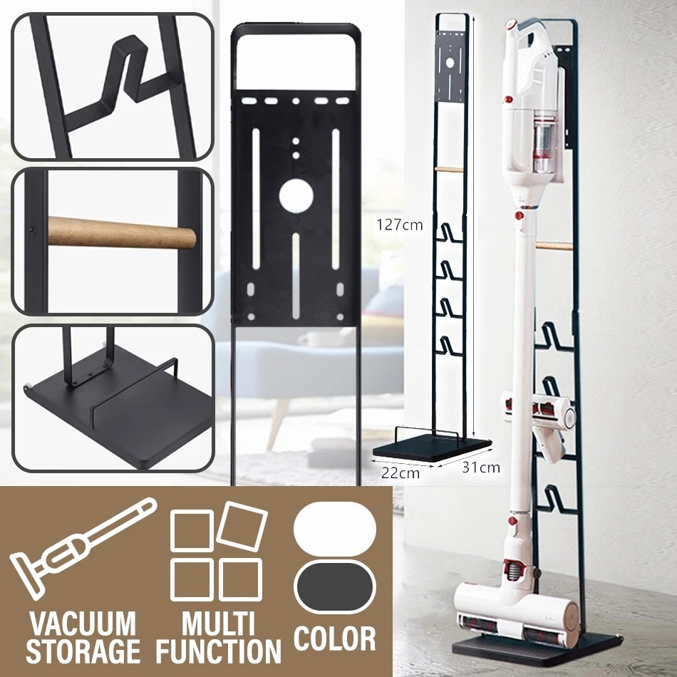 idropmy [Premium] Universal Vacuum Cleaner Organizer Stand wt Wheels ...