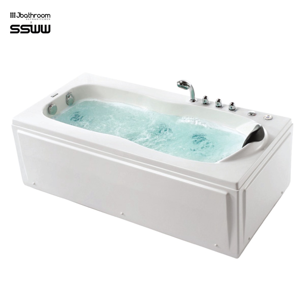 SSWW A103A-W air & hydro massage bath tub | jacuzzi | Shopee Malaysia