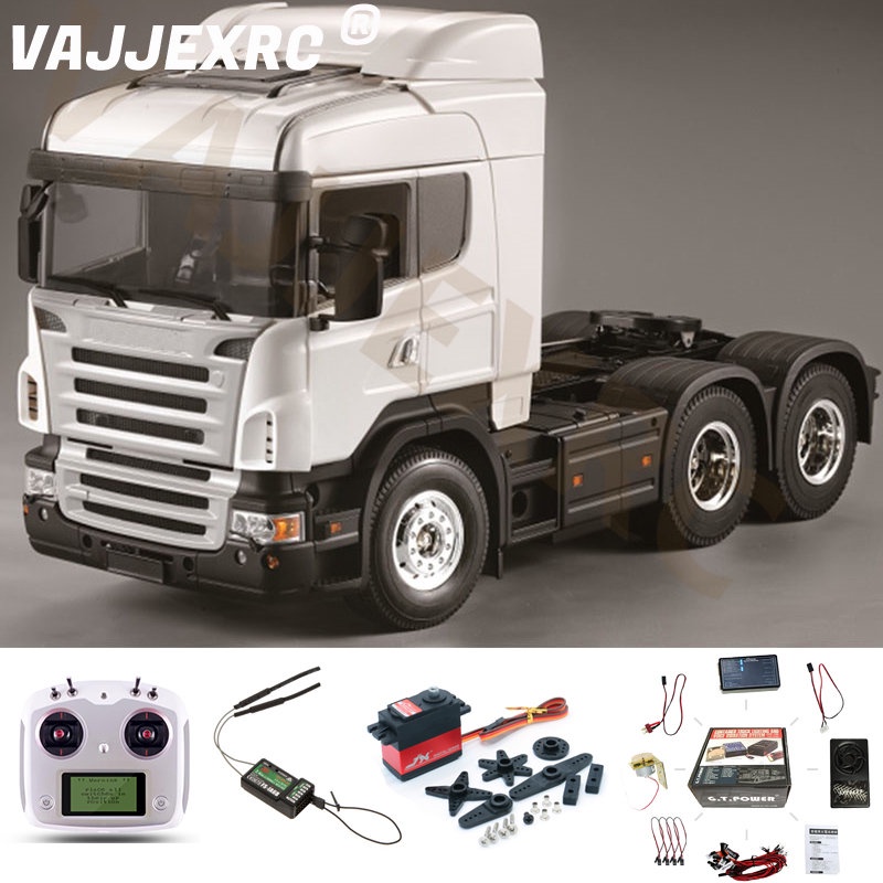 1/14 Scale Hercules Highline Scania R620 Remote Control 3-AxleTractor ...