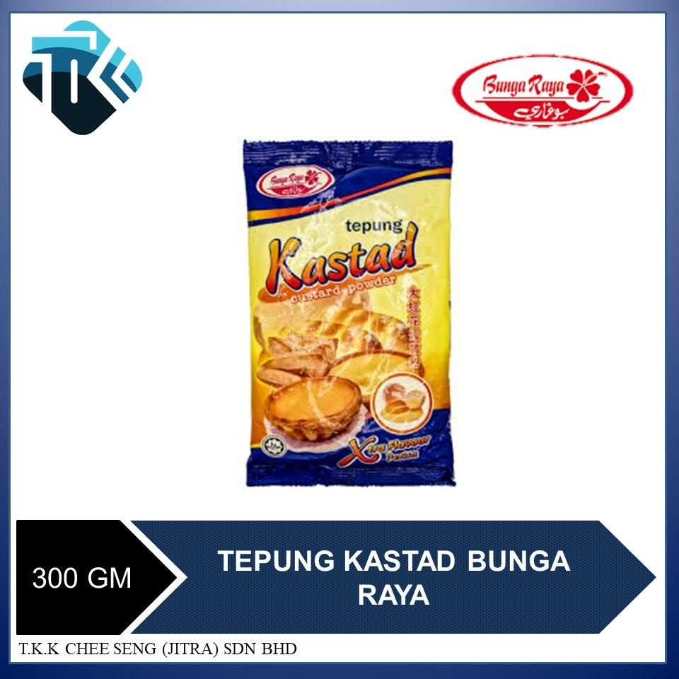 300G TEPUNG KASTAD BUNGA RAYA | Shopee Malaysia