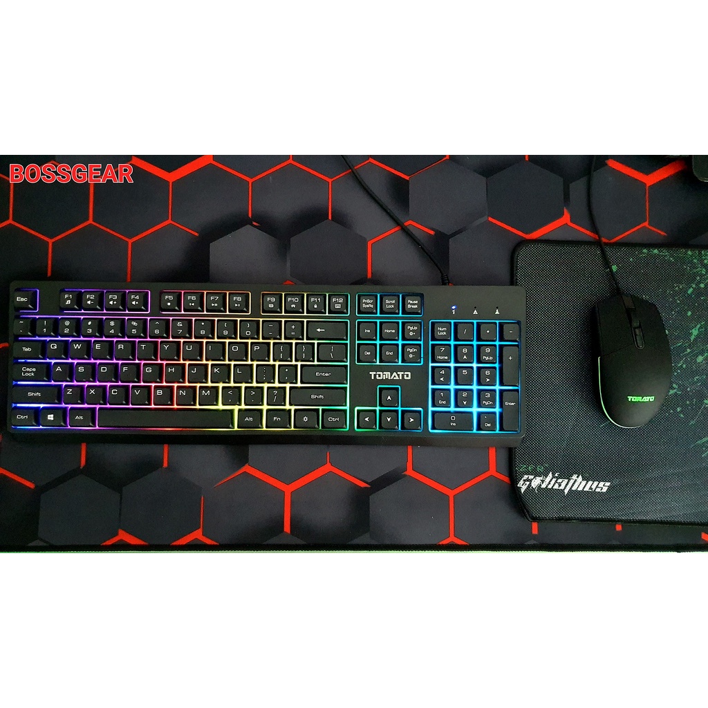 Tomato S100 Gaming Mouse Keyboard Combo (RGB LED Mechanical Keyboard ...