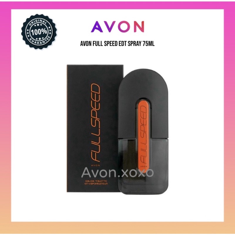 Avon Perfume For Men FULL SPEED Edt 75ml | Shopee Malaysia