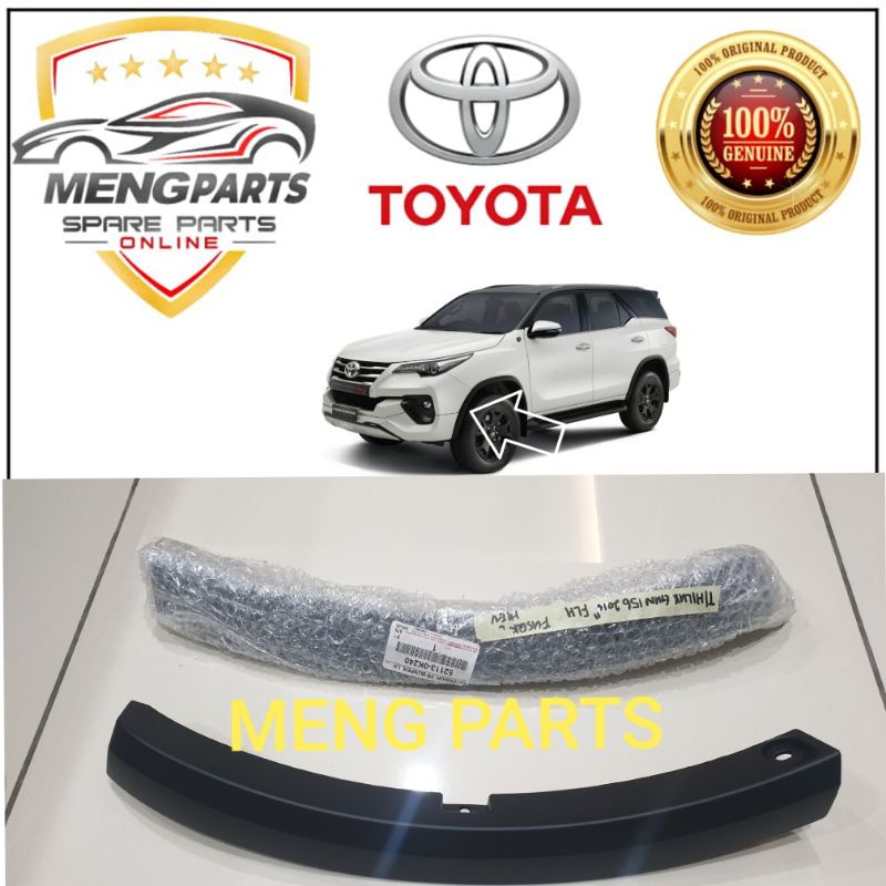 ORIGINAL FORTUNER GUN155,GUN156 2016Y-2021Y FRONT BUMPER SIDE PROTECTOR ...