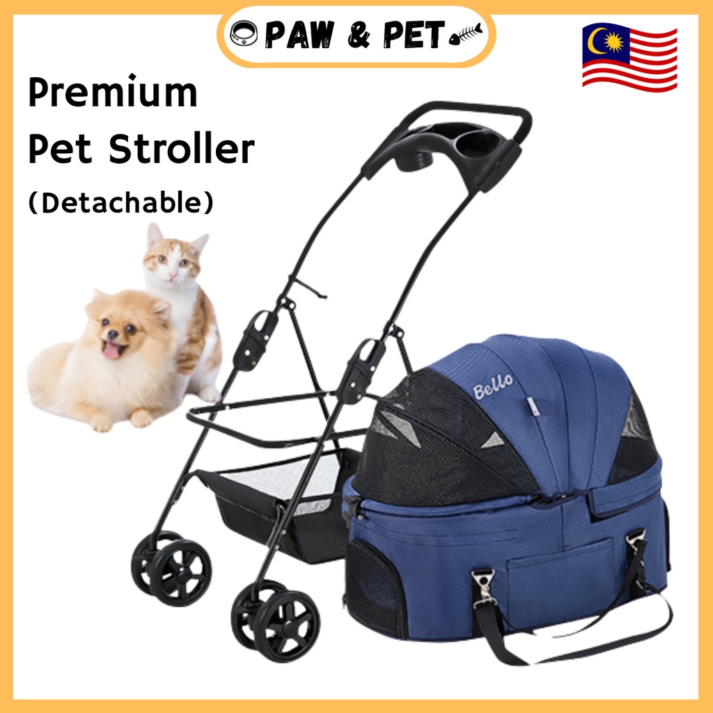 (Ready Stock) Original Bello Large Pet Stroller /Cat Stroller/Pet ...