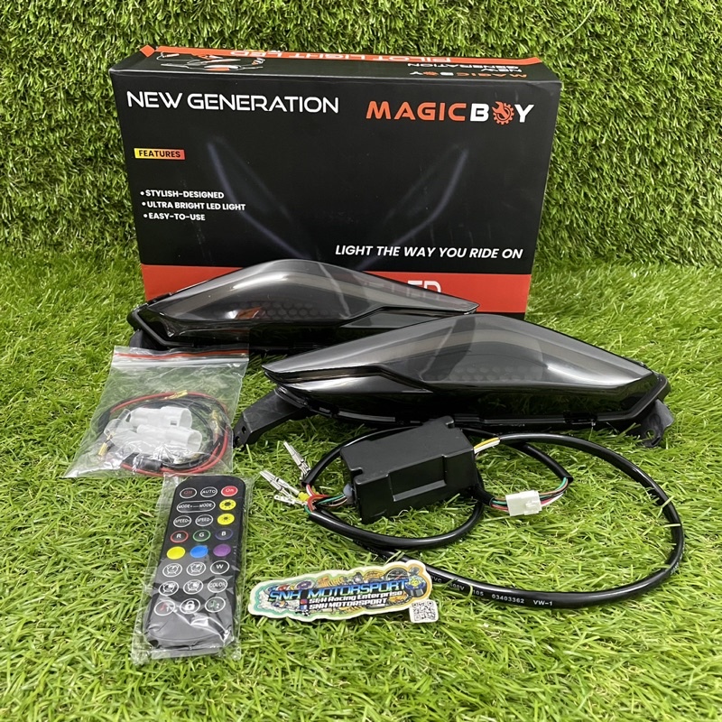 MAGIC BOY LED PILOT LIGHT APP FOR LC135 V4-V7 YAMAHA WHITE | Shopee ...