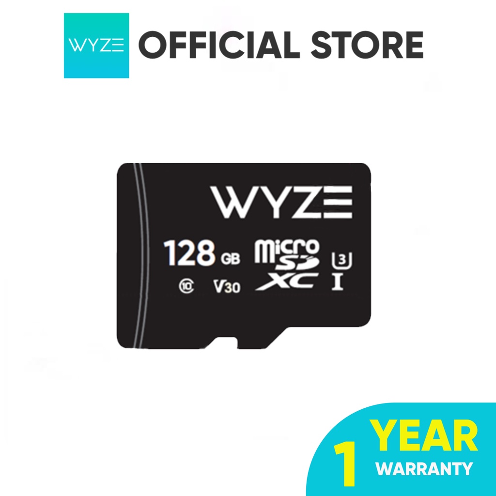 【Wyze Official Store】Wyze Expandable Storage 128GB MicroSDHC Card Class ...