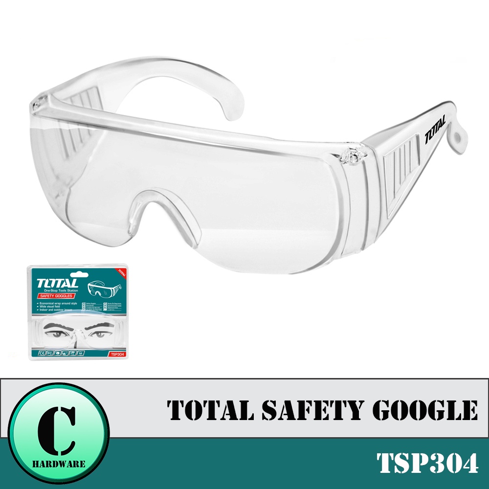 TOTAL Safety Goggles TSP304 | Shopee Malaysia