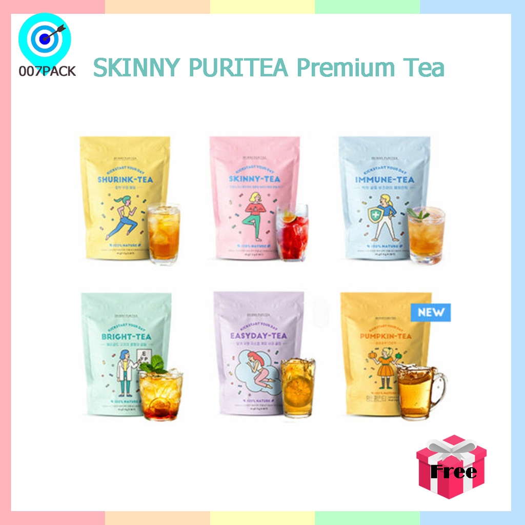 SKINNY PURITEA Premium Blending Tea for Inner Beauty 1.5g x 30ea ...