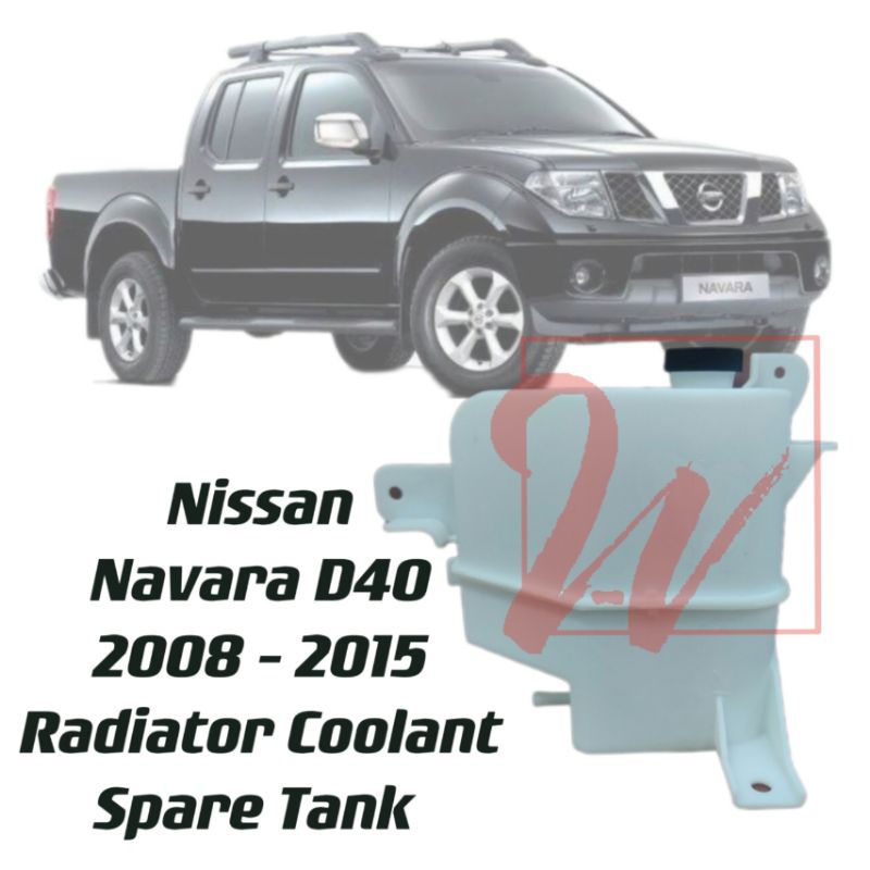 Nissan Navara D40 Radiator Coolant Reservoir Spare Tank 2008 - 2015 New ...
