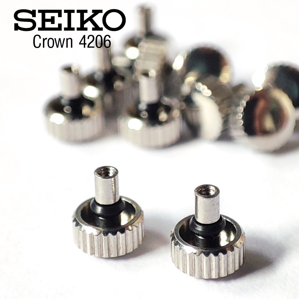 Seiko Watch Round Knob 4206 4206 Crown Seiko Knob | Shopee Malaysia