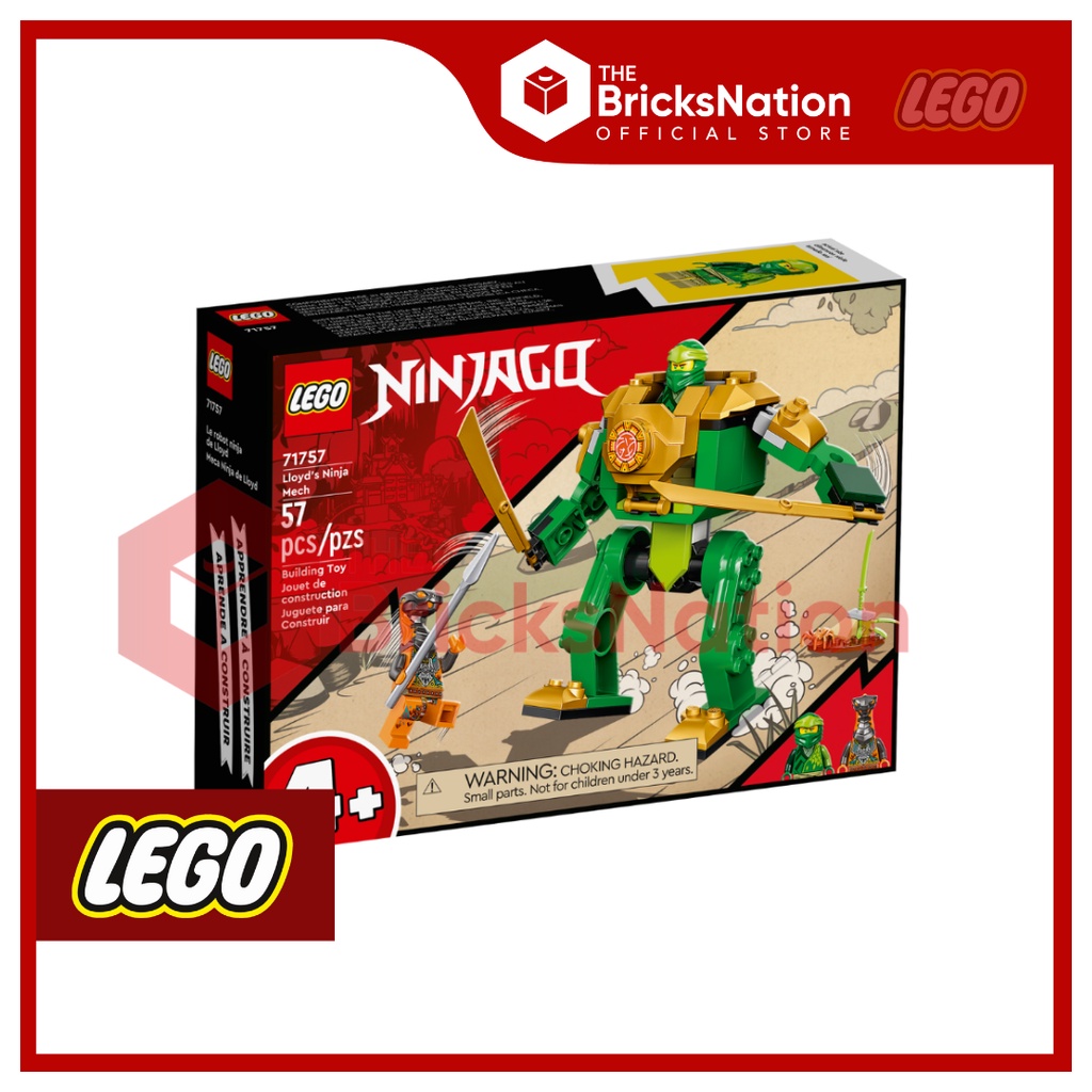 [TheBricksNation] LEGO 71757 NINJAGO Lloyd’s Ninja Mech | Shopee Malaysia